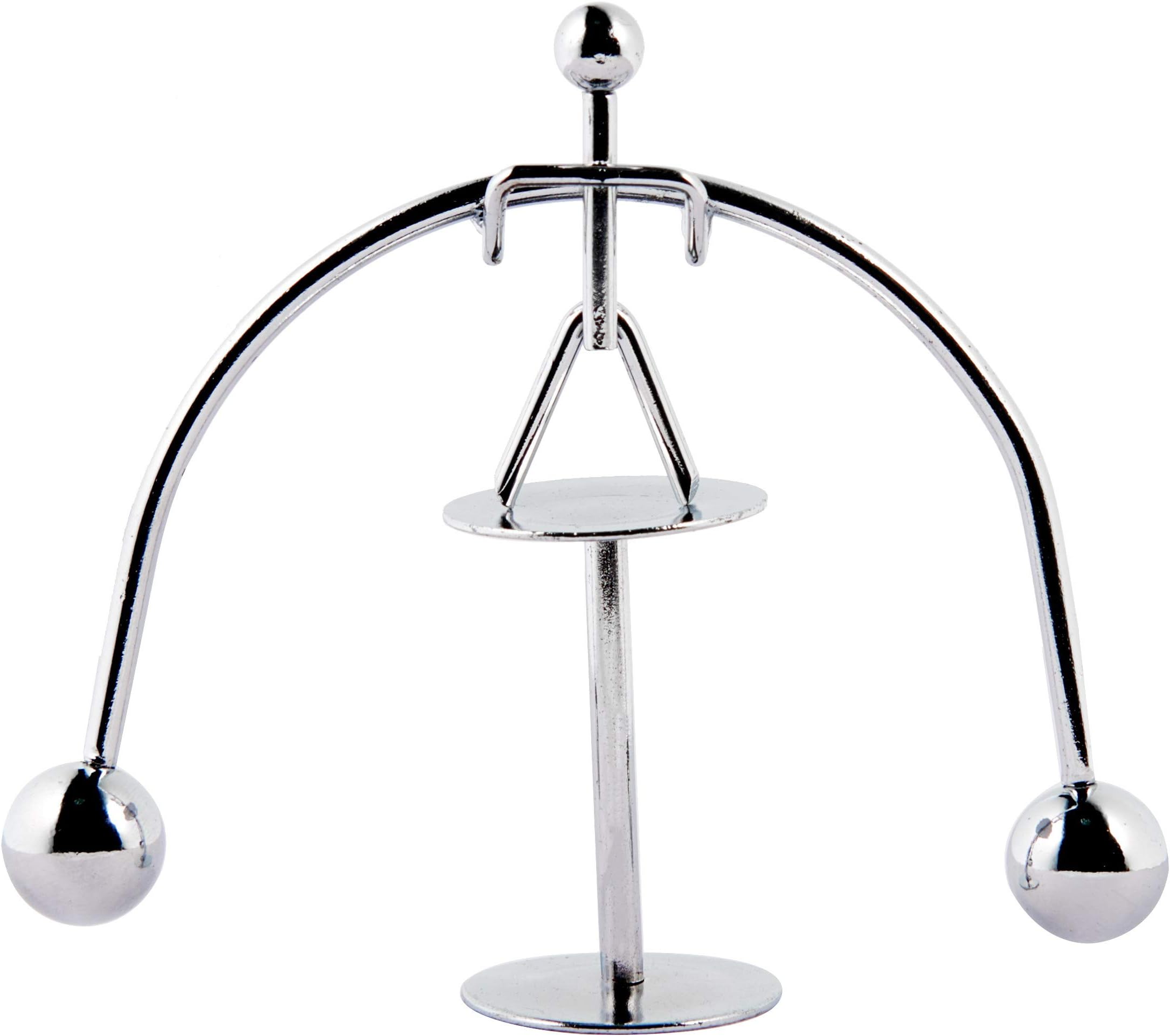 Buy AtneP Mini Steel Weightlifter Kinetic Art Balance Toy Balancing ...