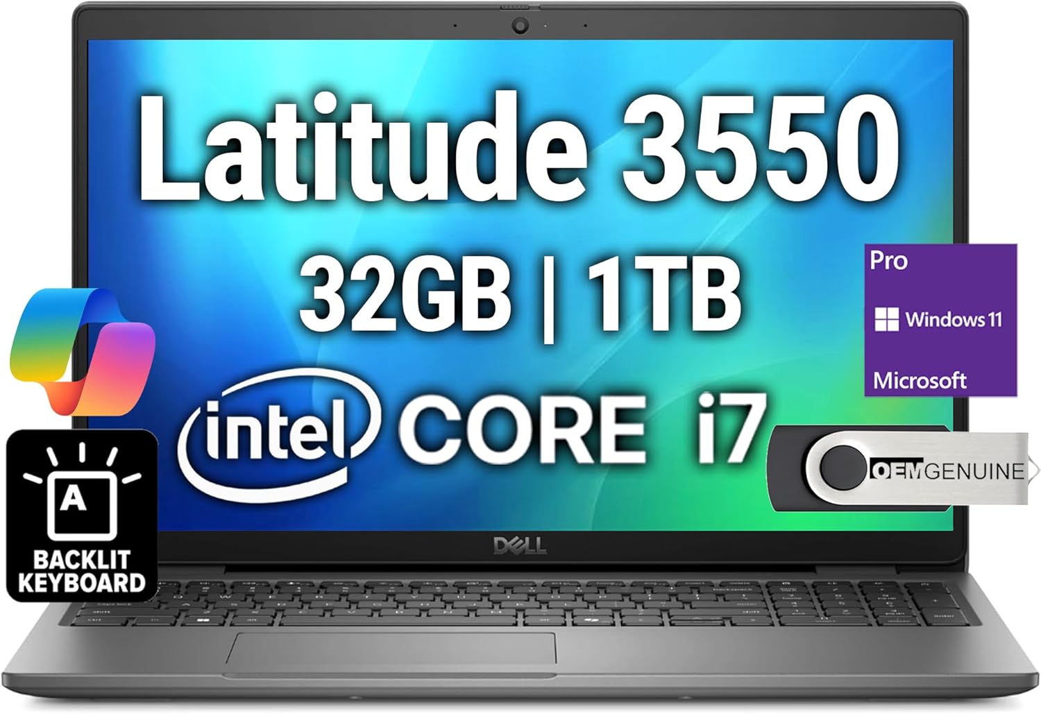 Amazon.com: Oemgenuine Dell Latitude 3550 Business Laptop FHD 15.6 ...