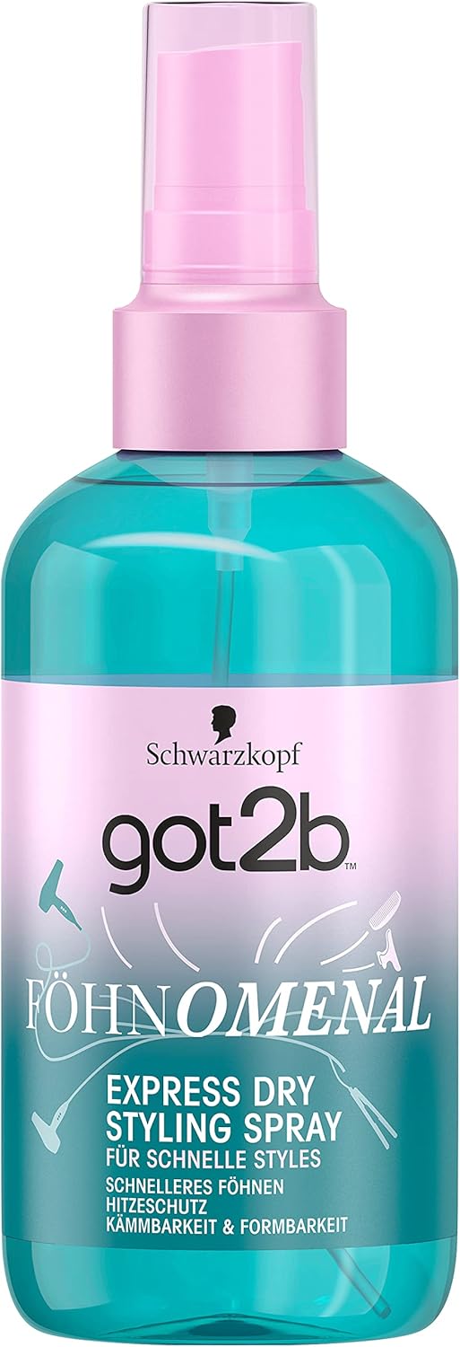 got2b FÖHNOMENAL Express dry (200 ml), Föhn-Spray für schnelle Styles ...