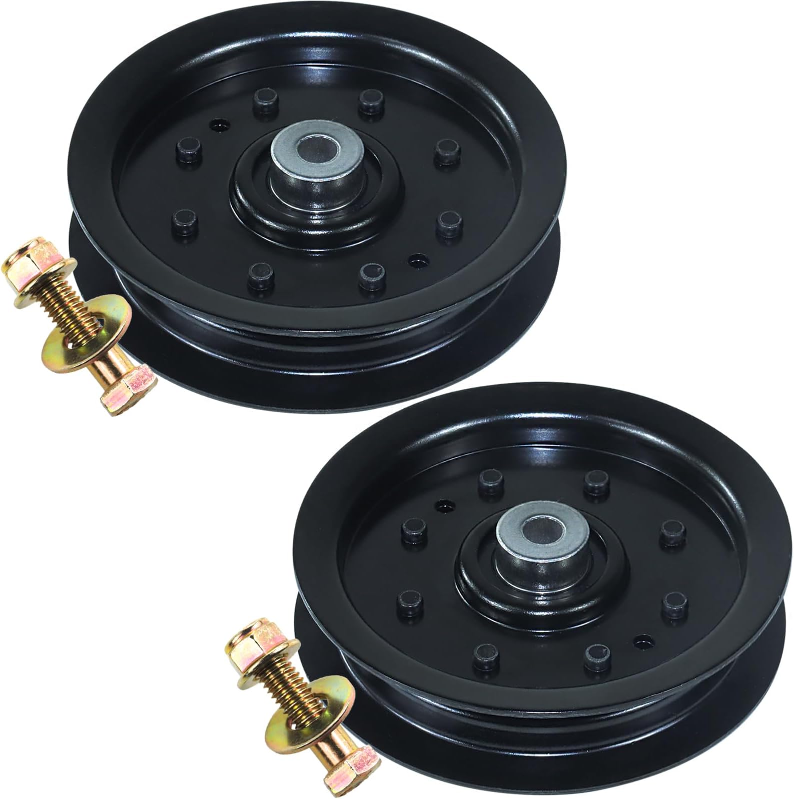 Amazon.com : Lawneagle 2 Pack 756-04129B Idler Pulley 4.25 Replaces ...