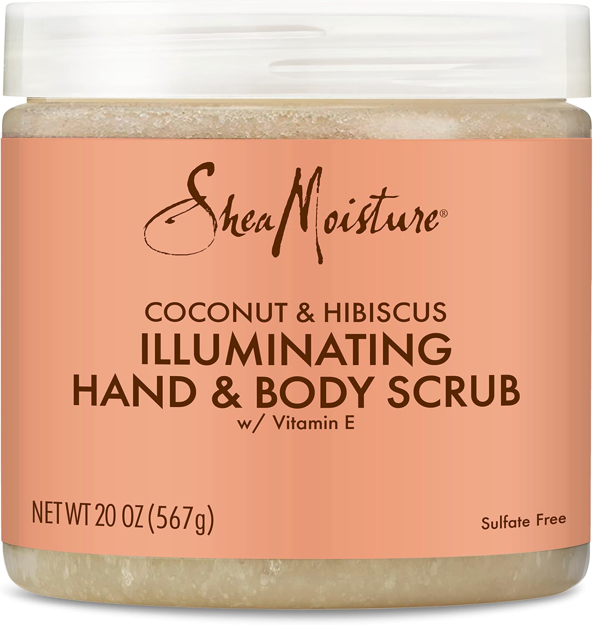 Amazon.com : Shea Moisture Coconut & Hibiscus Hand & Body Scrub, 12 Oz ...
