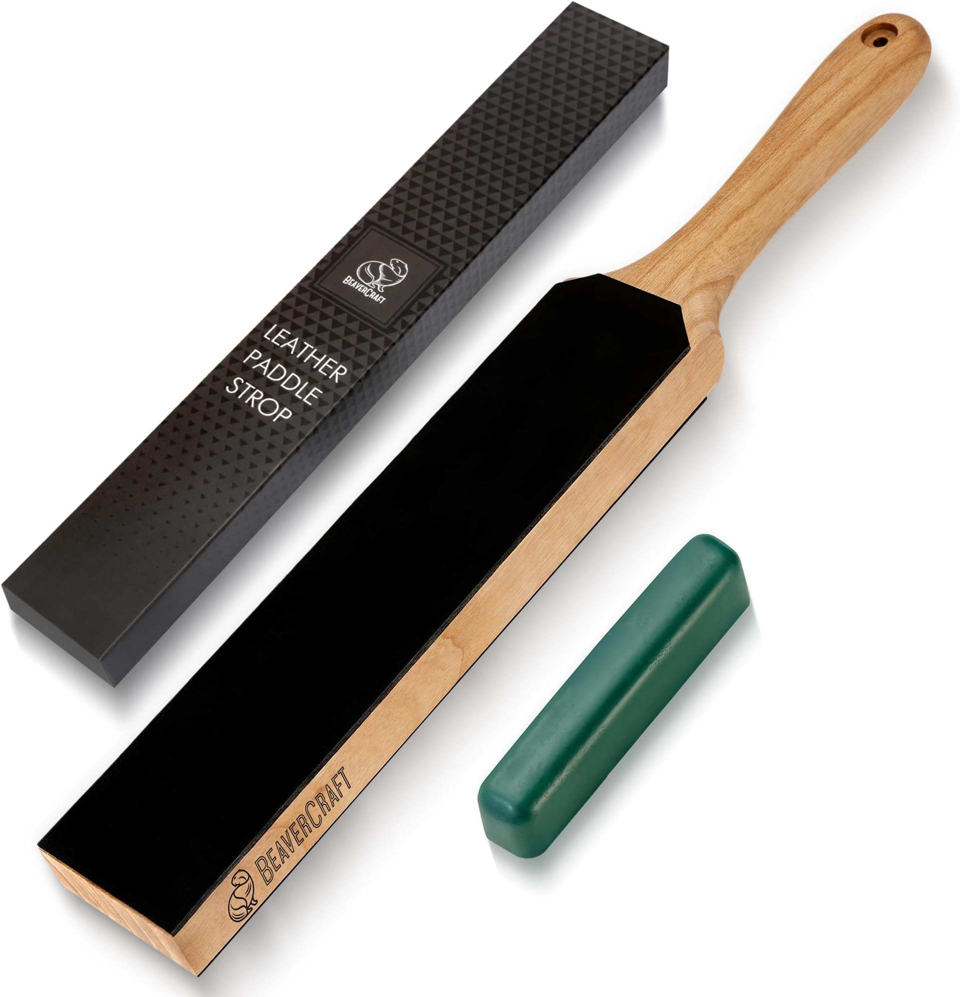 Amazon.com: BeaverCraft Stropping Compound - Fine Green Polishing ...