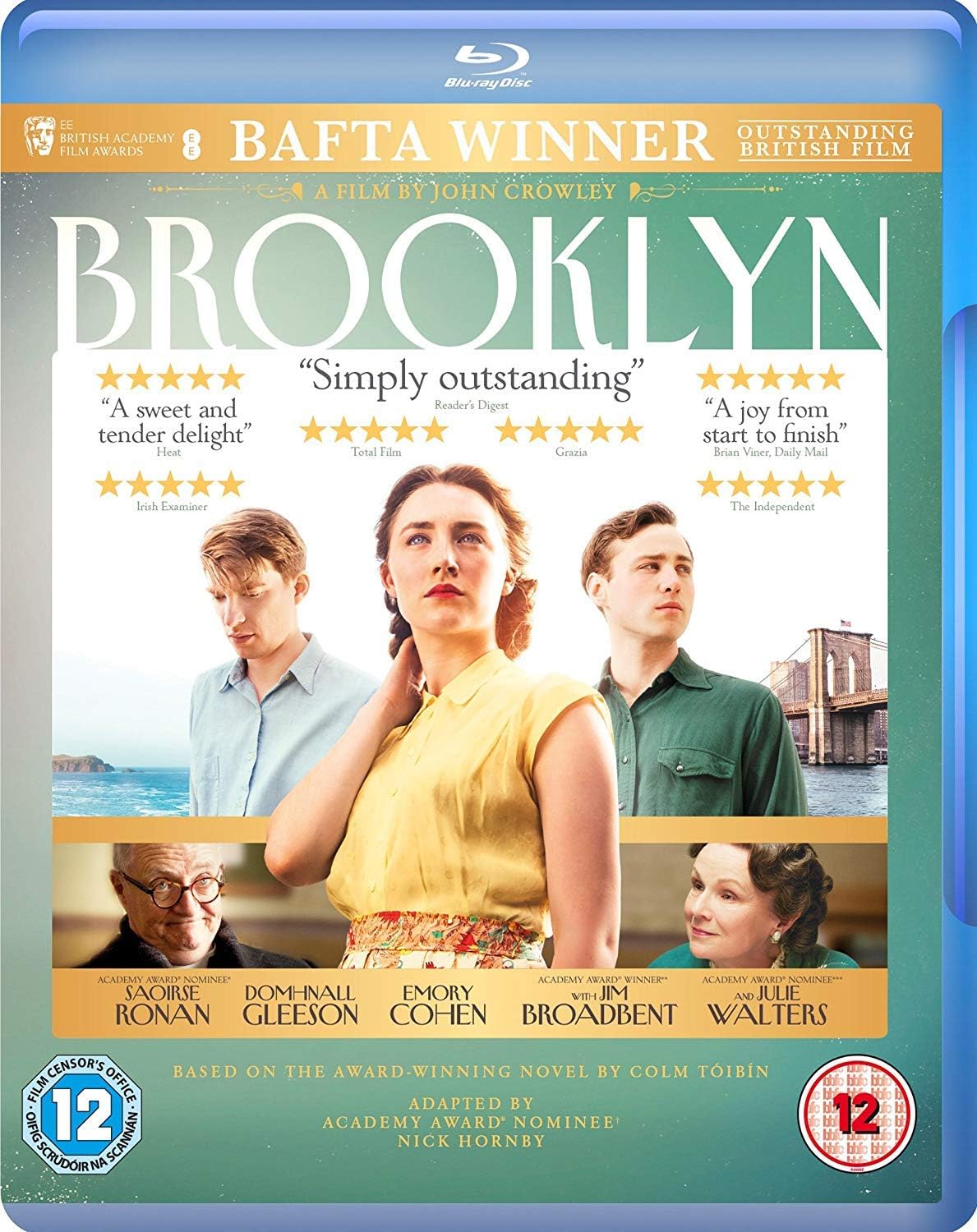 Brooklyn: Amazon.co.uk: Saoirse Ronan, Domhnall Gleeson, Emory Cohen ...