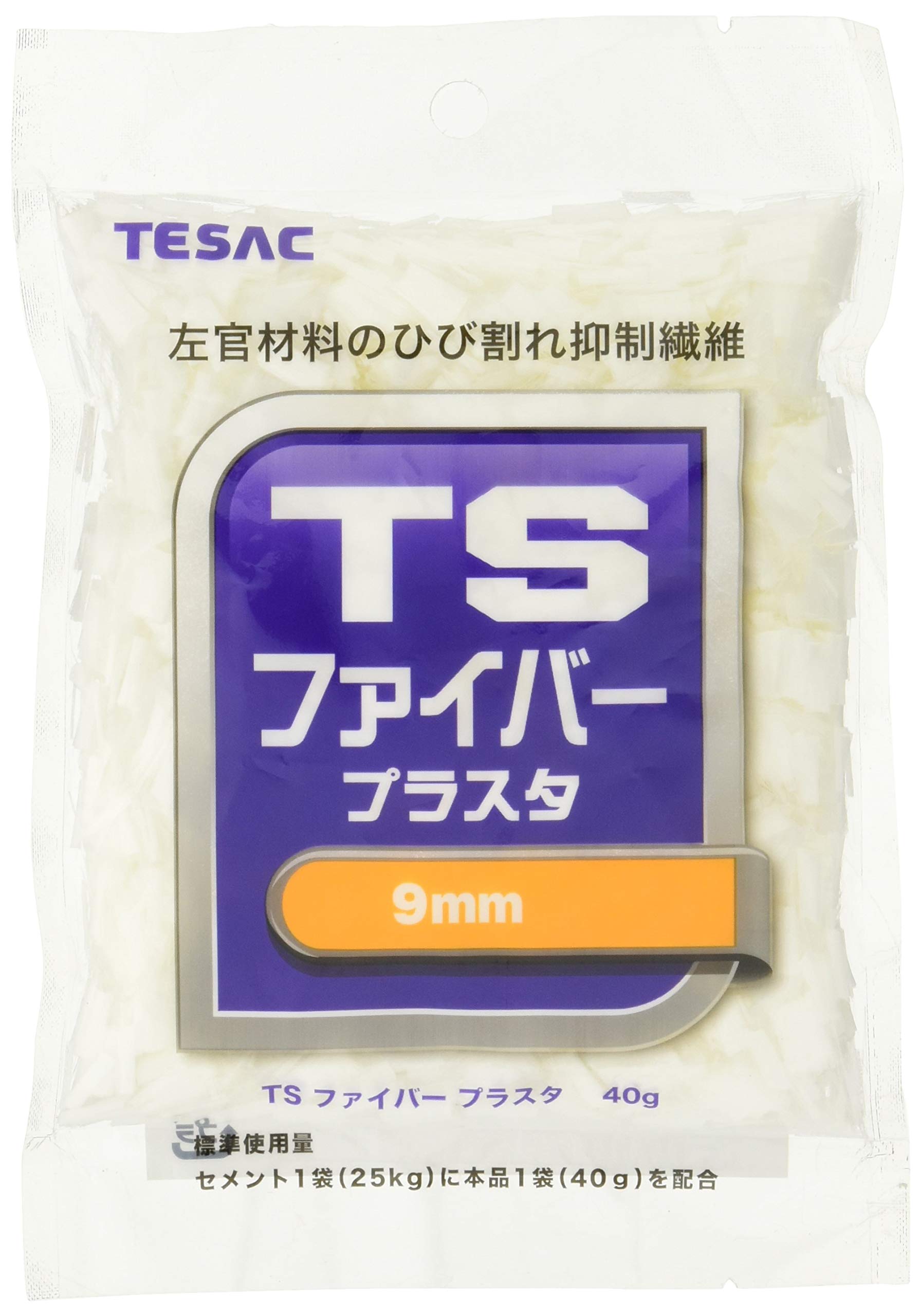 Amazon | TESAC TSファイバー プラスタ 9mm TSFP9MM 建築・内装用補修剤 | 補修材 | 産業・研究開発用品 通販