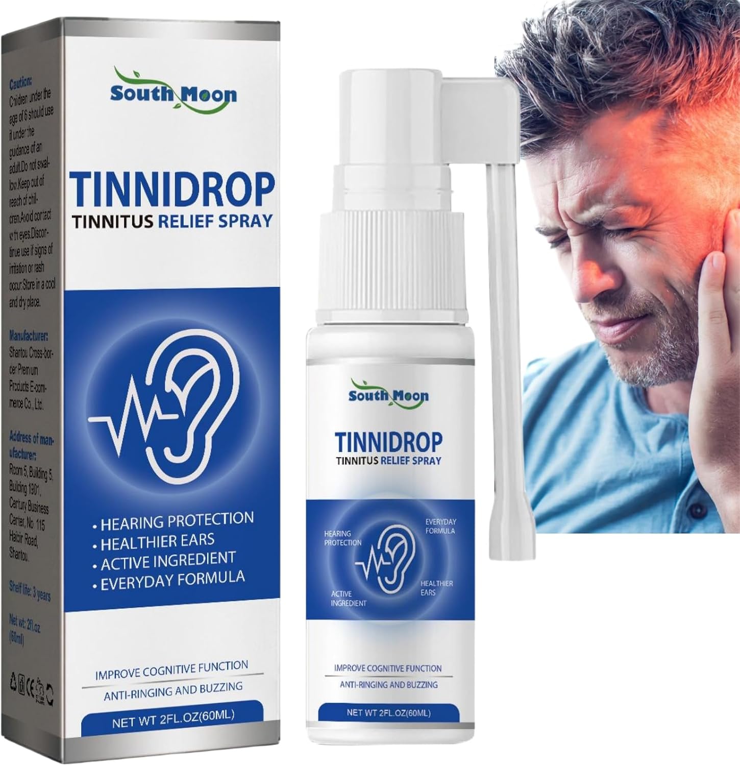 Tinnitus Relief Spray,Ear Tinnitus Sprays,Tinnitus Treatment,Tinnitus ...