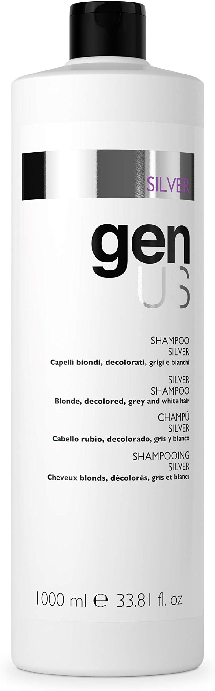 Amazon.com : GenUs Silver Shampoo 1000ml : Beauty & Personal Care