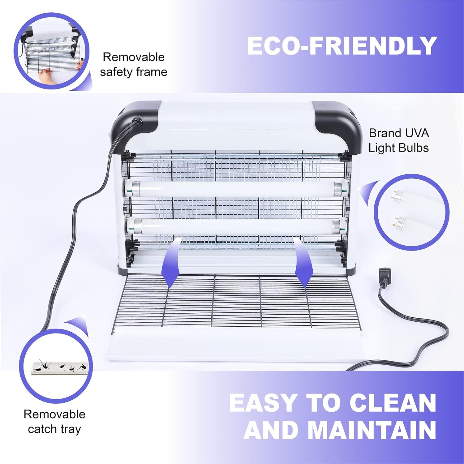 Exterminador eléctrico de insectos, exterminador de mosquitos Buzzbug ...