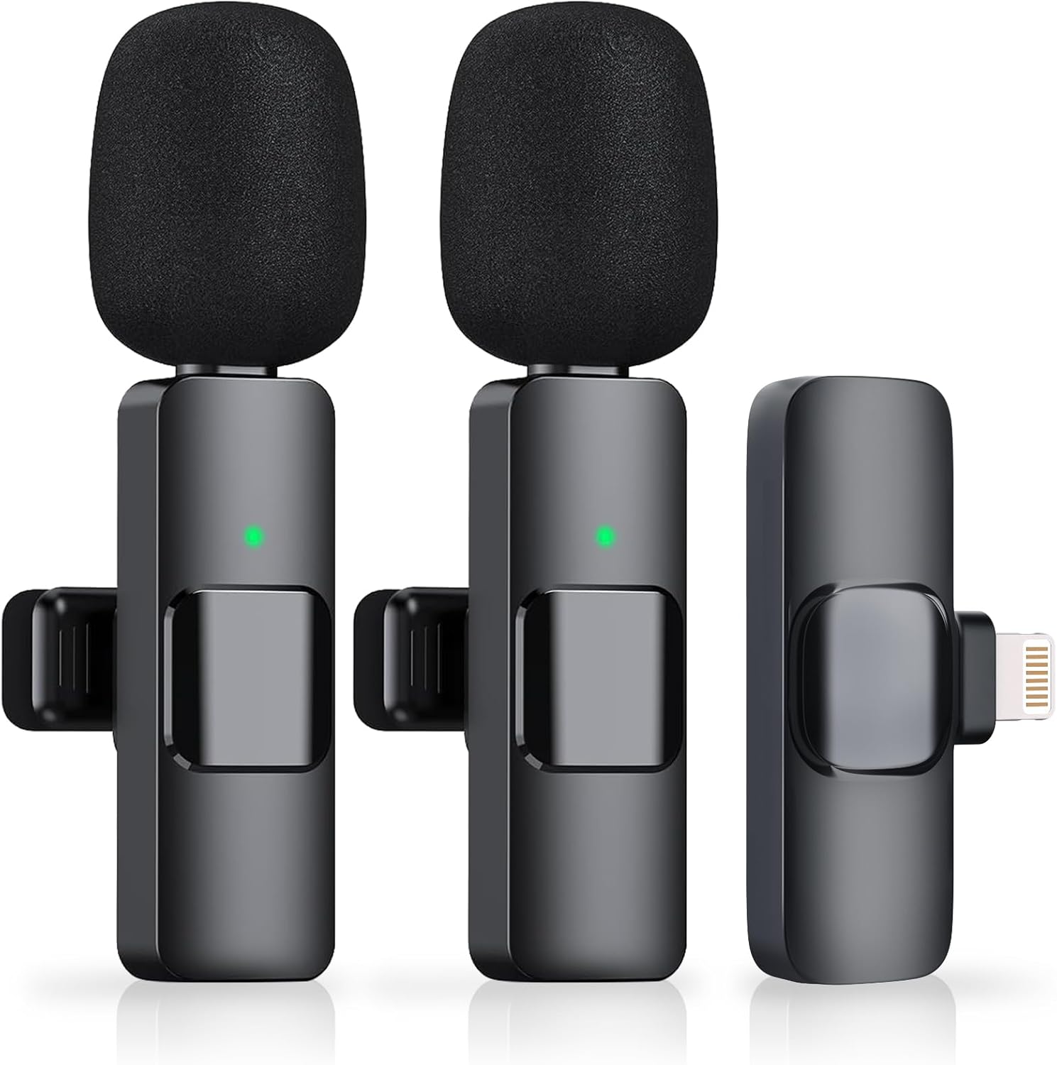 Amazon.com: Professional Wireless Lavalier Microphone for iPhone iPad ...
