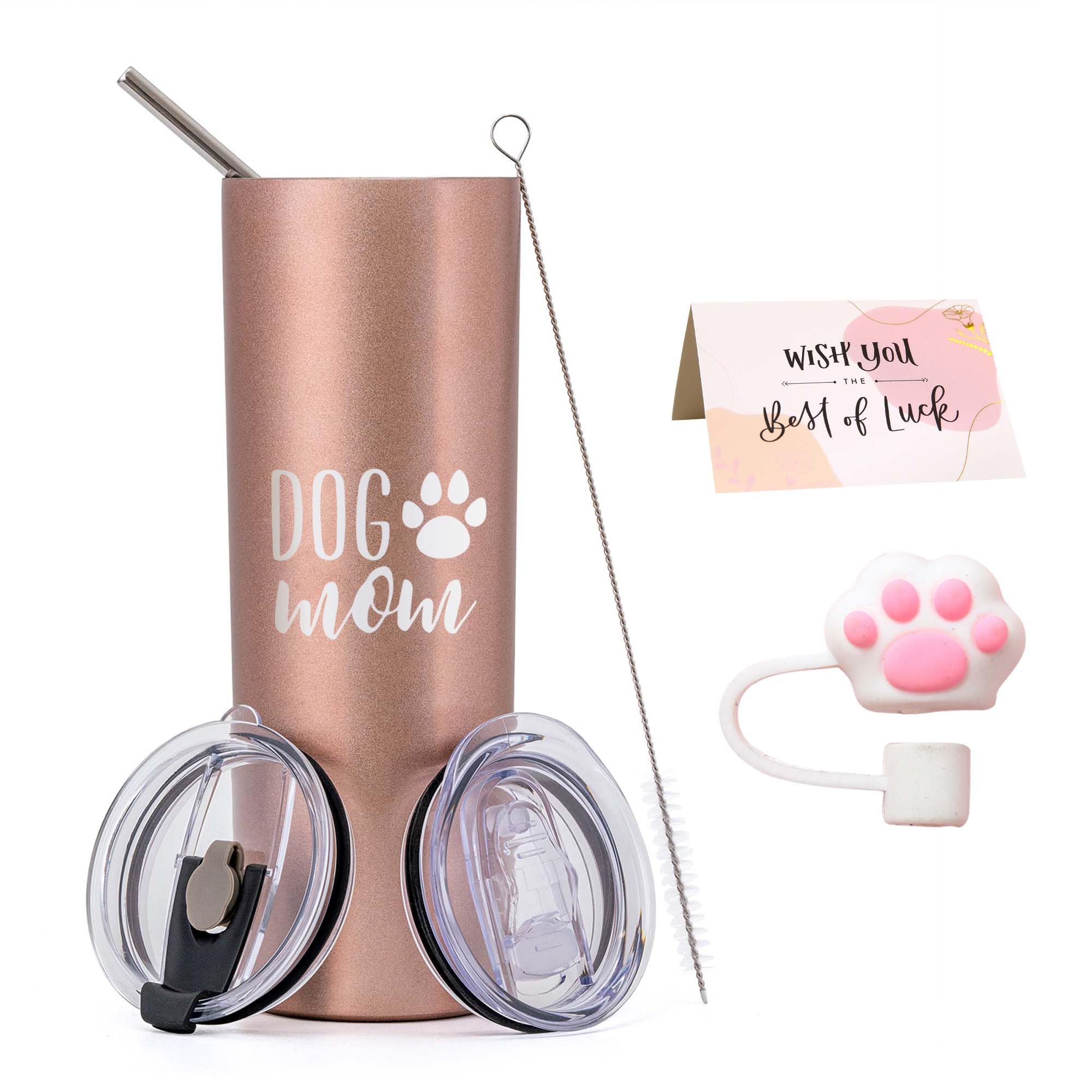 Amazon.com | JNSMFC Dog Mom Cups for Women,Dog Mom Gifts Tumbler for ...