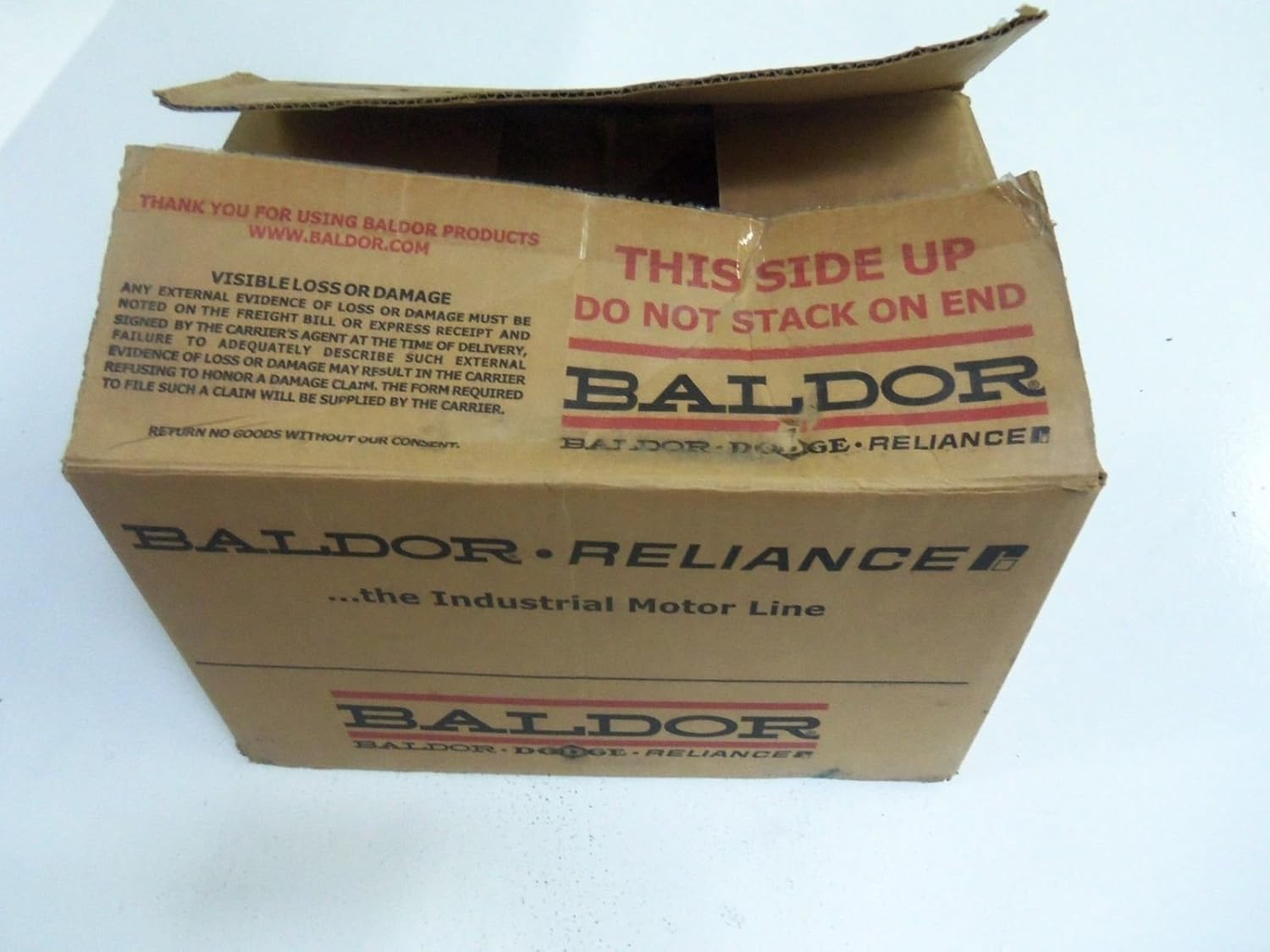 BALDOR M3546 56 Frames TEFC 3519M 3 Phase Enclosed Motors, N, F1, 3PH ...