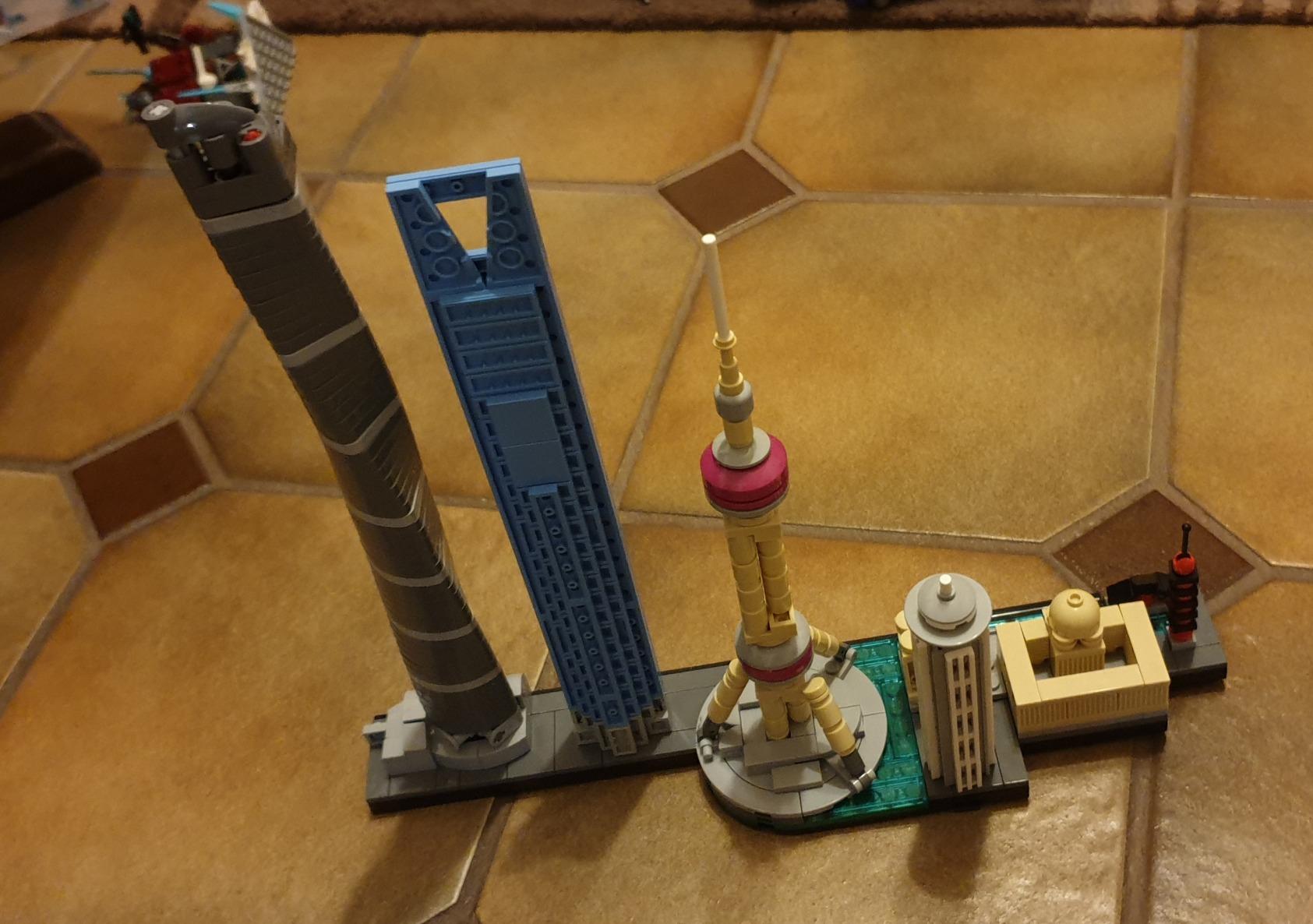 Lego Architecture 21039 Shanghai, Sammlerkollektion, Bunt: Amazon.de ...