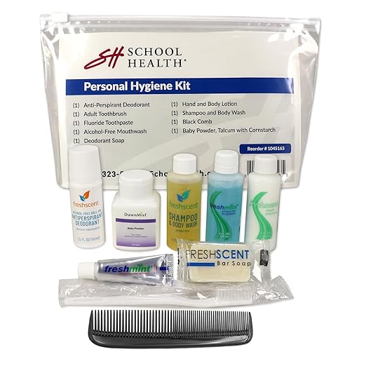 Amazon.com : School Health - Personal Hygiene Kit, Compact and Portable ...