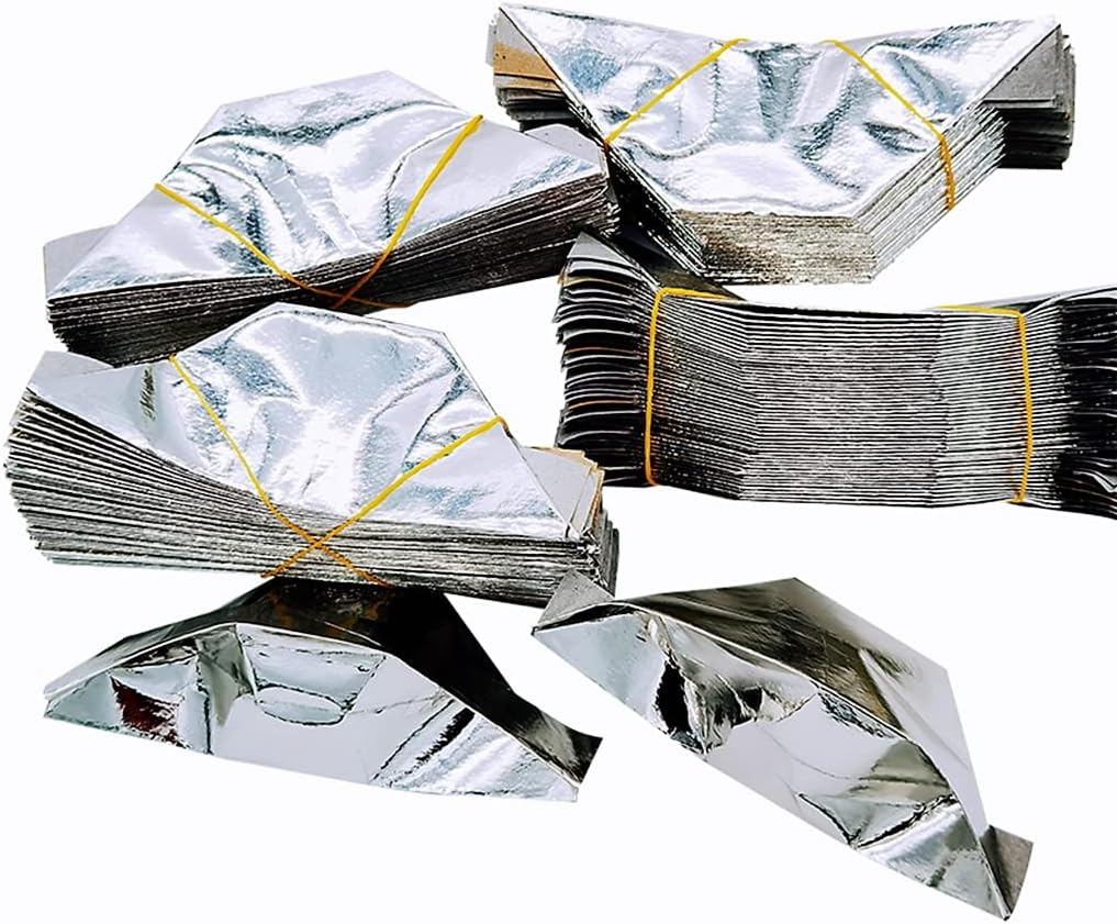 Amazon.com: 200 Pieces of Chinese Paper Money Gold foil Paper Ingot ...