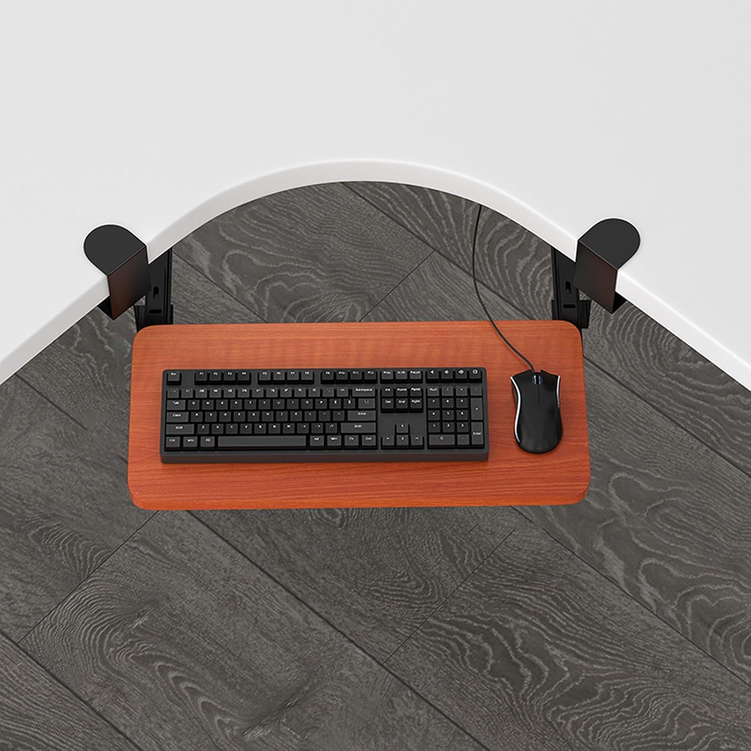 Amazon.com: Keyboard Tray for Standing Desk, Keyboard Tray Under Desk ...