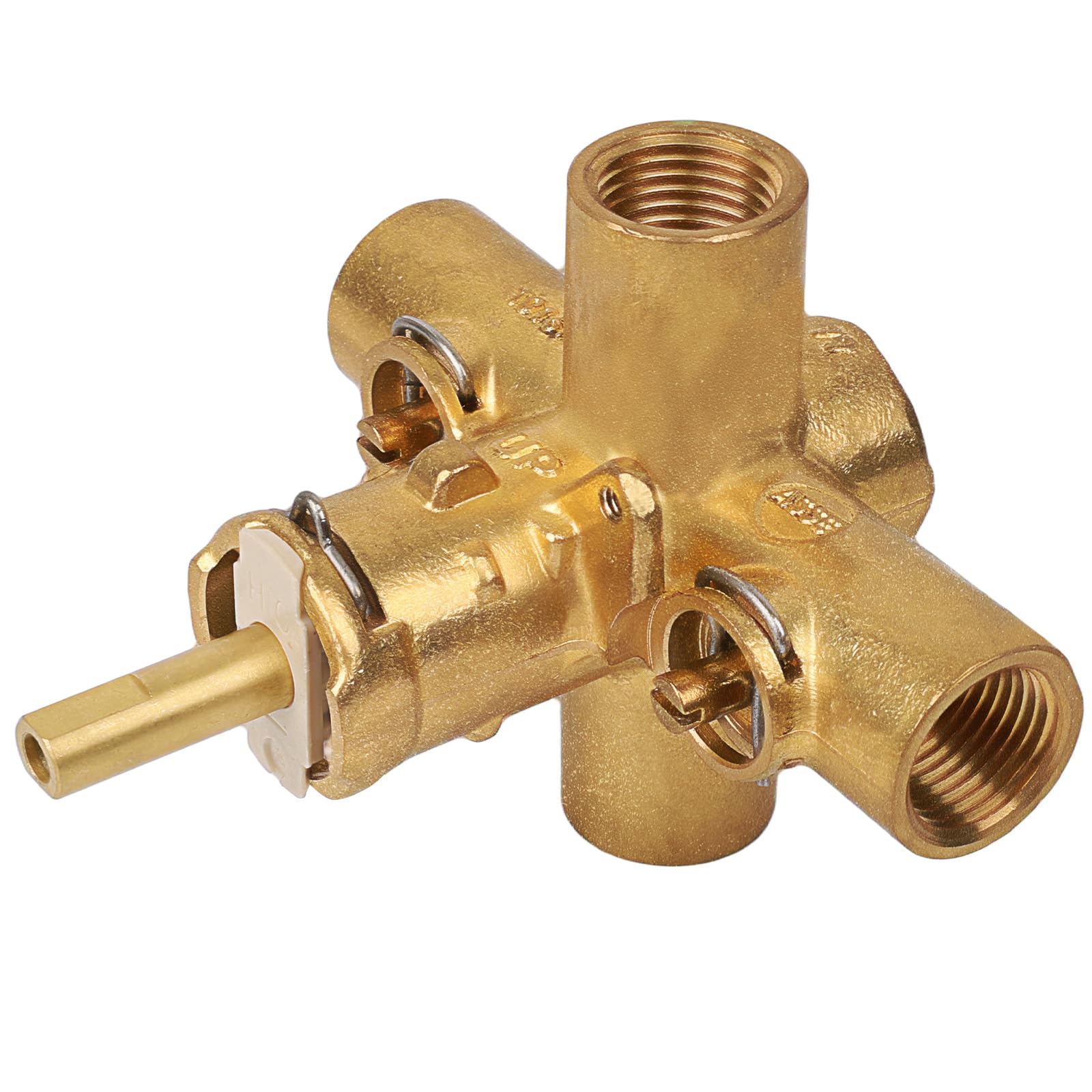 RianKarn 2590 Lead-Free Brass Posi Temp Shower Valve with Stop ...