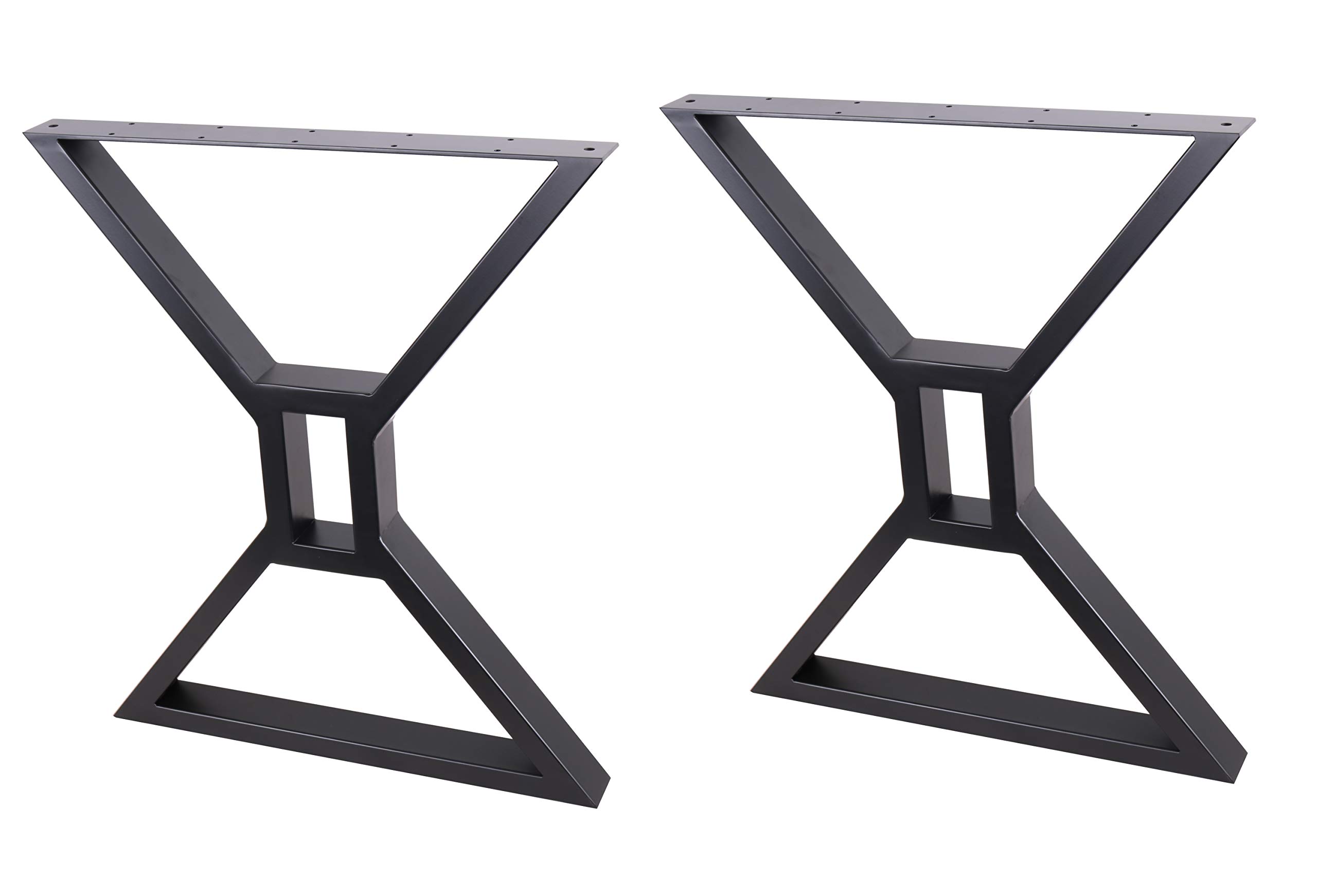 Buy ECLV 2 X 34 Dining Table Legs Hollow X Shaped Steel Table Legs buy-eclv-2-x-34-dining-table-legs-hollow-x-shaped-steel-table-legs