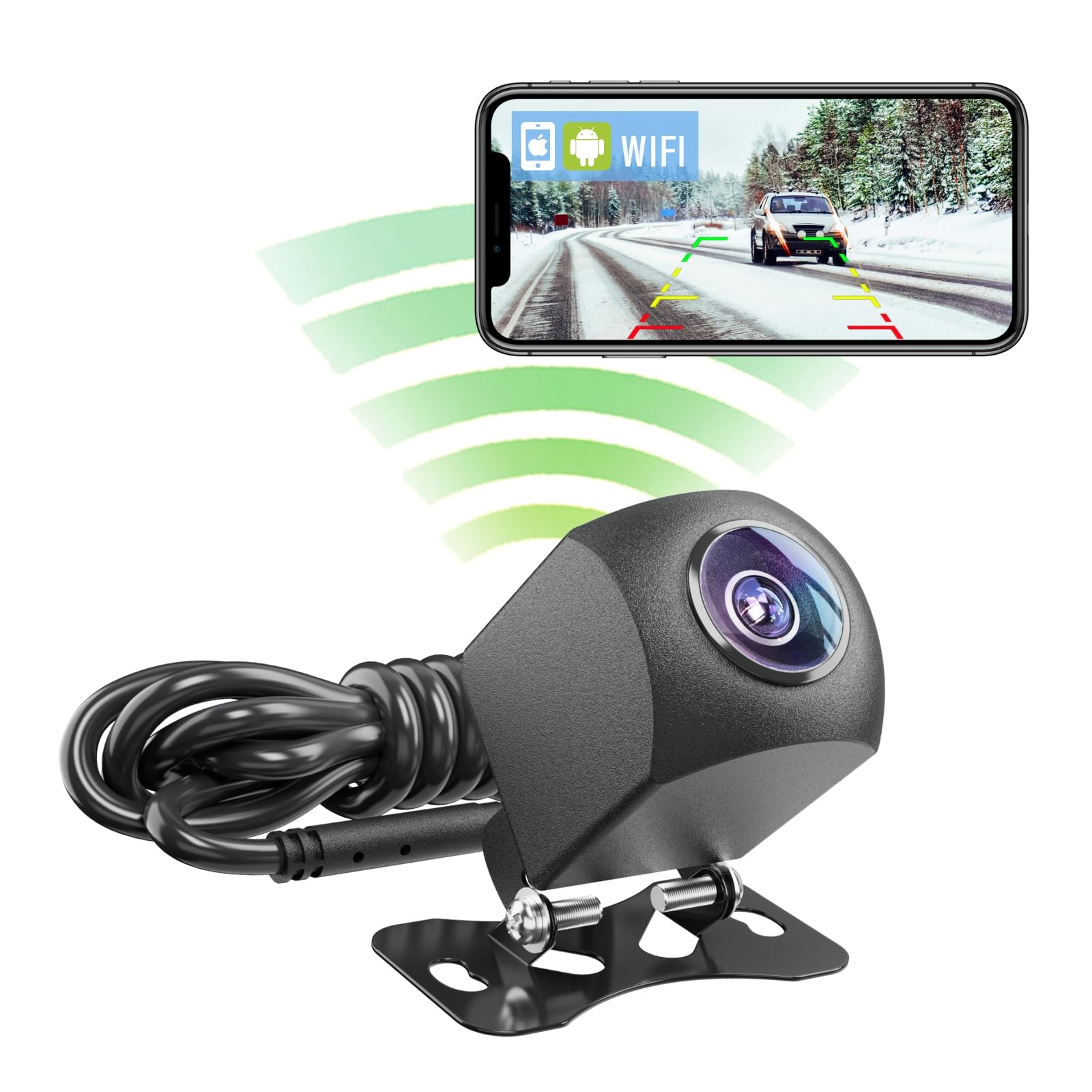 Amazon.com: EWAY Digital Wireless Backup Camera Phone Tablet Monitor ...