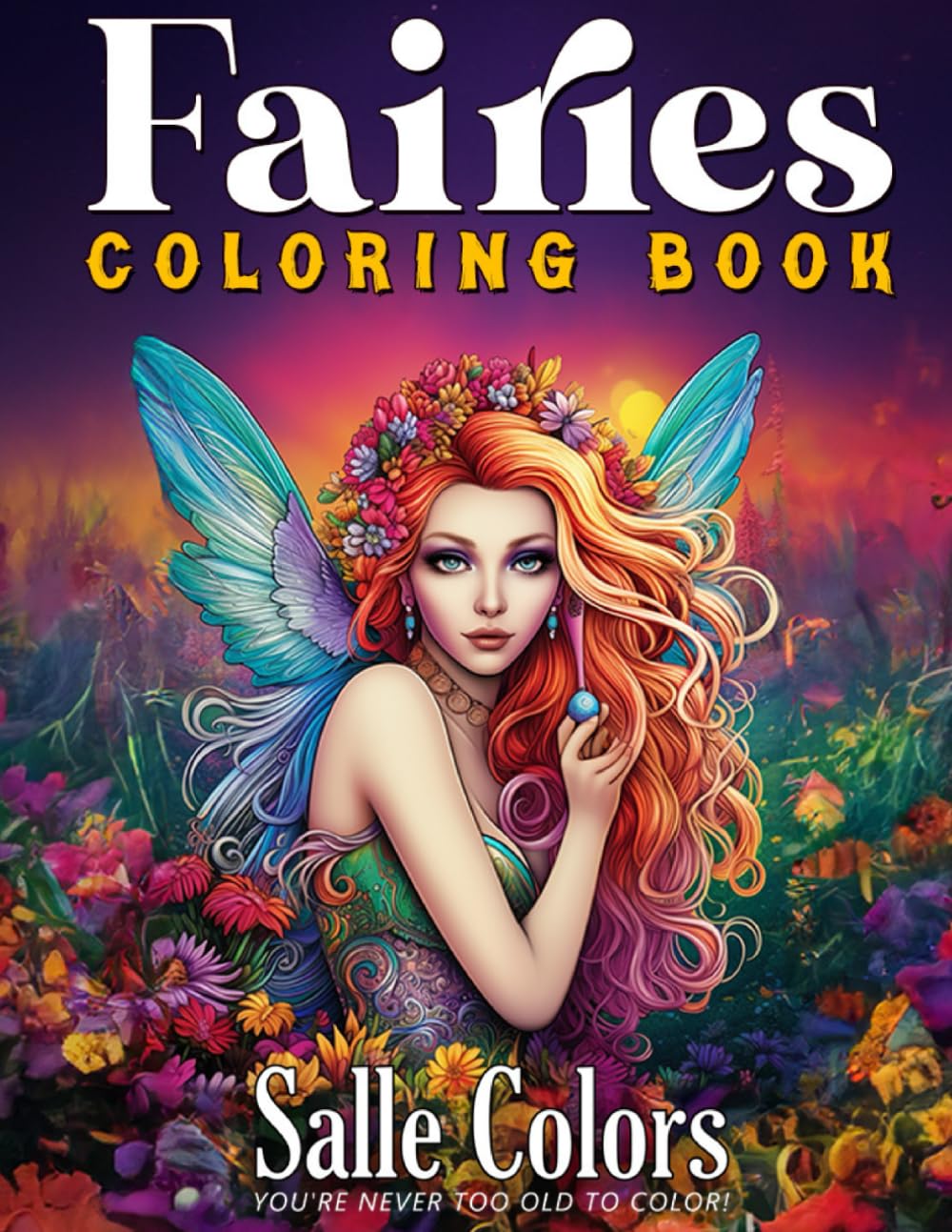 Amazon.com: Fairies Coloring Book: Forest Fairies in a Magical Fantasy ...
