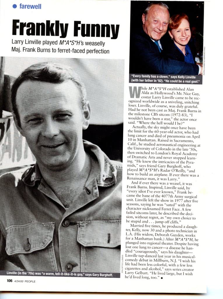 Kelli Linville Daughter Of Larry Linville