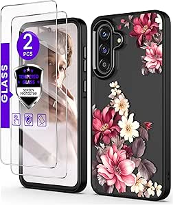 Amazon.com: DagoRoo for Samsung Galaxy A36 5G Case+Tempered Glass Screen Protector,Military ...