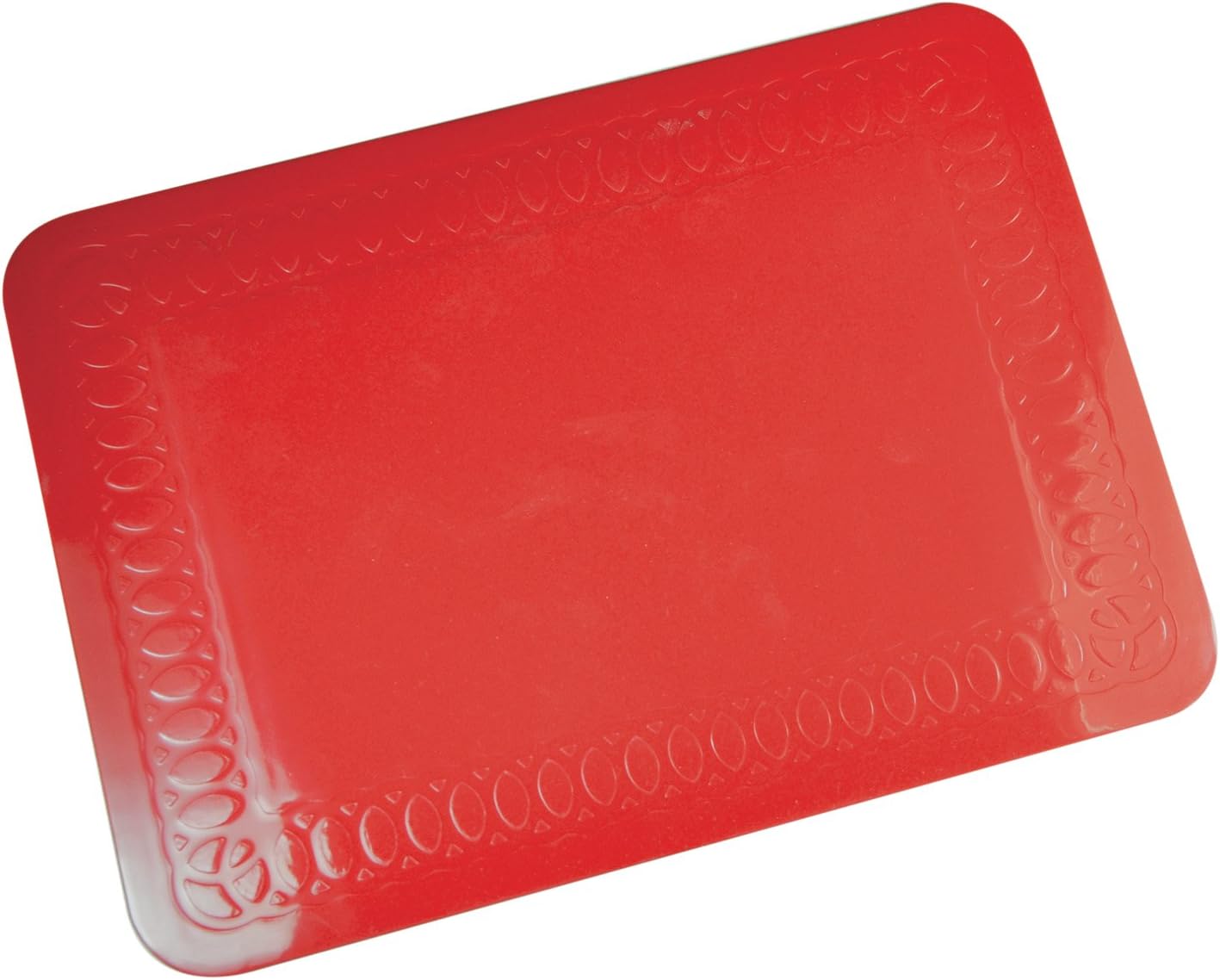Tenura Red Silicone Rubber Non Slip Table and Tray Mat 25 5 x 18 5 cm ...