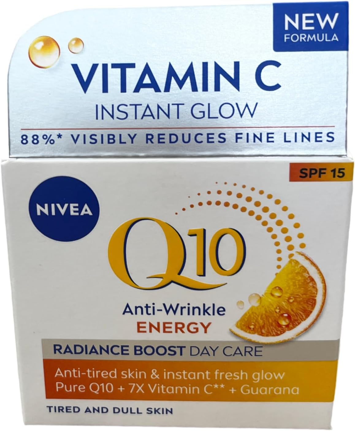 Amazon.com: NIVEA Q10 Energy Healthy Glow Face Day Cream (50 ml ...