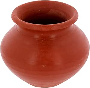 Clay Matki Matka Earthen Pot Terracotta Multipurpose Indian Water ...