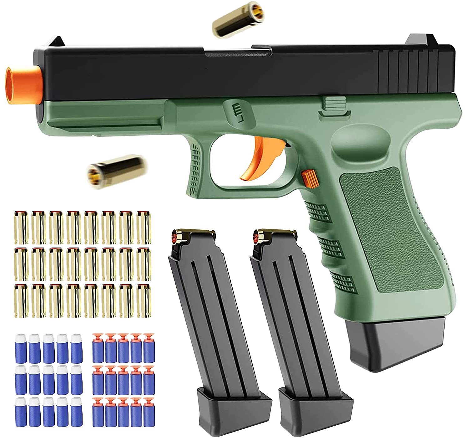 Buy Toy with Soft Bullets - Simulation Shell Ejection and Pull Back ...