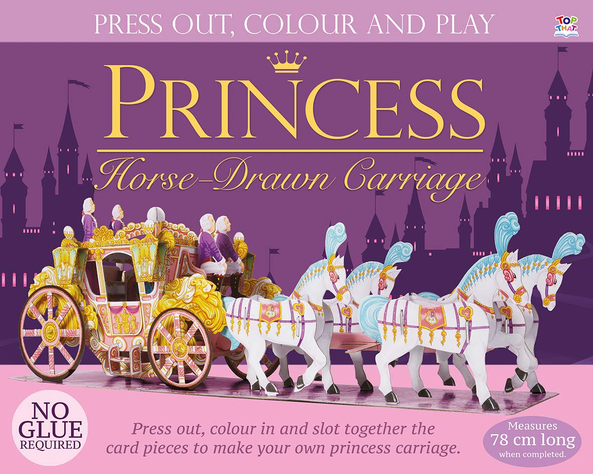 Buy Princess Horse-Drawn Carriage (Press Out and Build) Book Online at ...