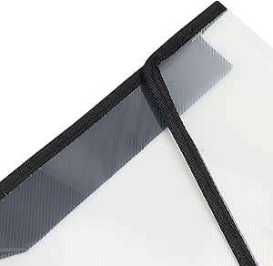 ZEONHAK 8 Pack A4 Plastic Popper Wallets, Envelope Expanding File with ...