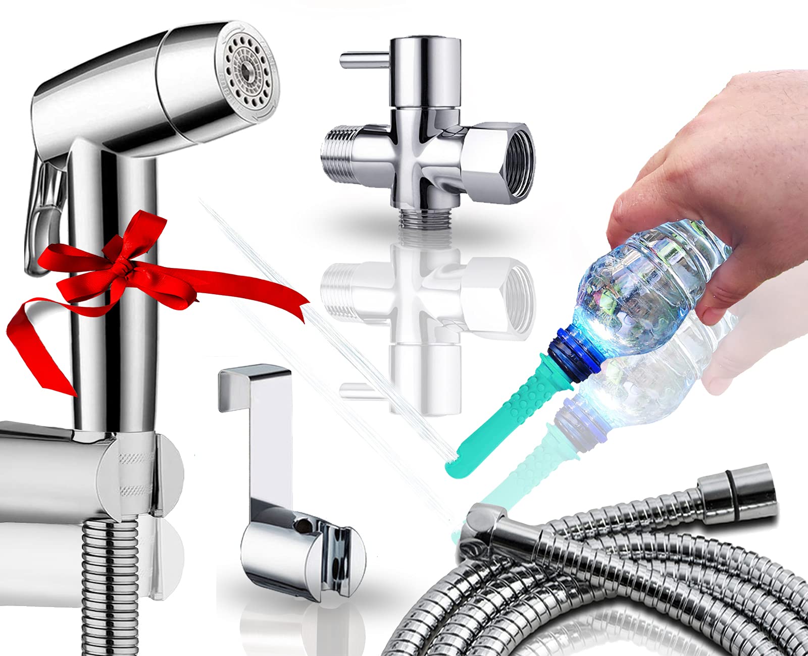 Buy AVAbay Handheld Bidet Sprayer for Toilet - Triple Mode Cloth Diaper ...