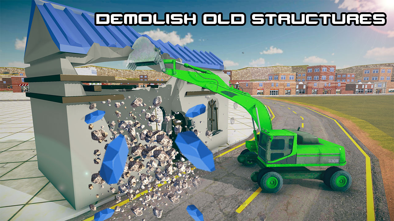 Heavy Excavator Crane Sim: Building Construction Game - App on Amazon ...