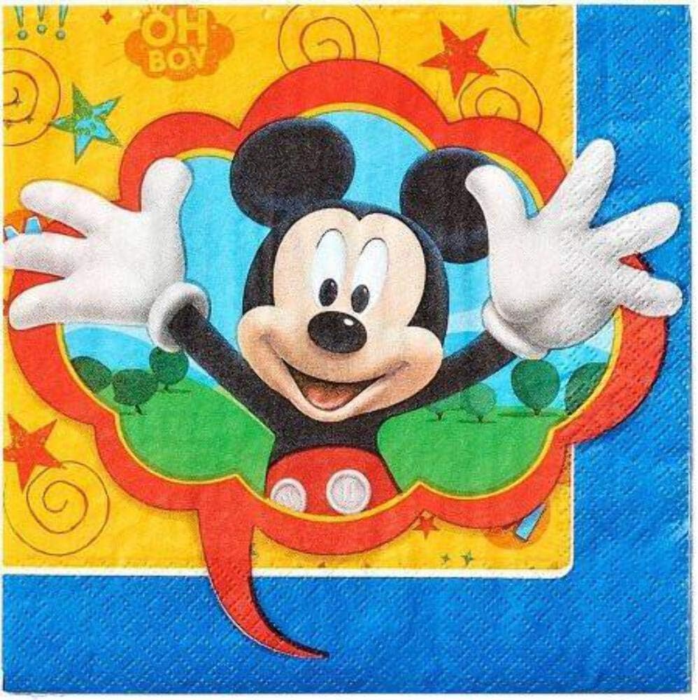 Amazon.com: Disney's Mickey Lunch Napkins : Toys & Games