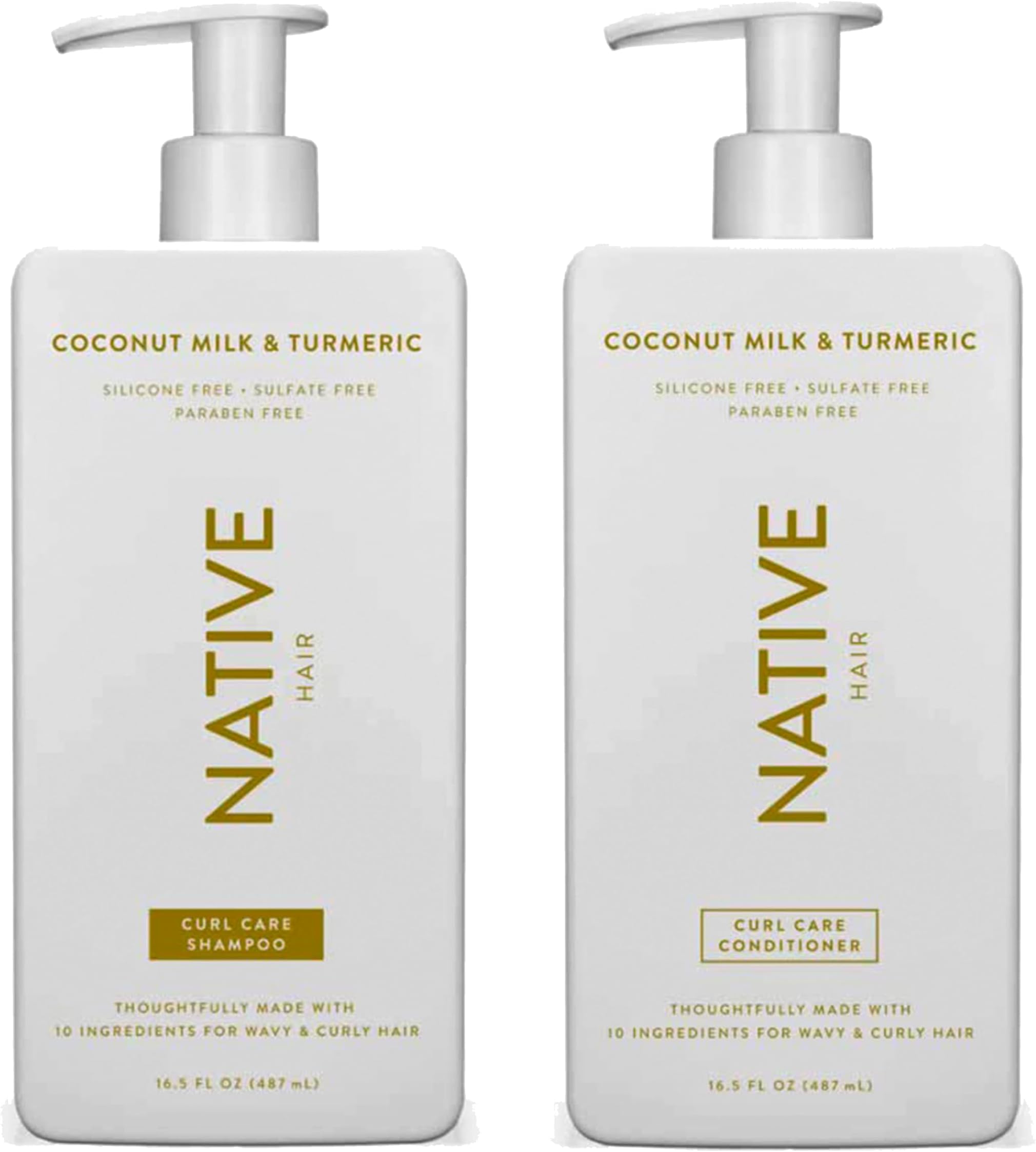 Amazon.com : Native Shampoo and Conditioner Contain Naturally Derived ...