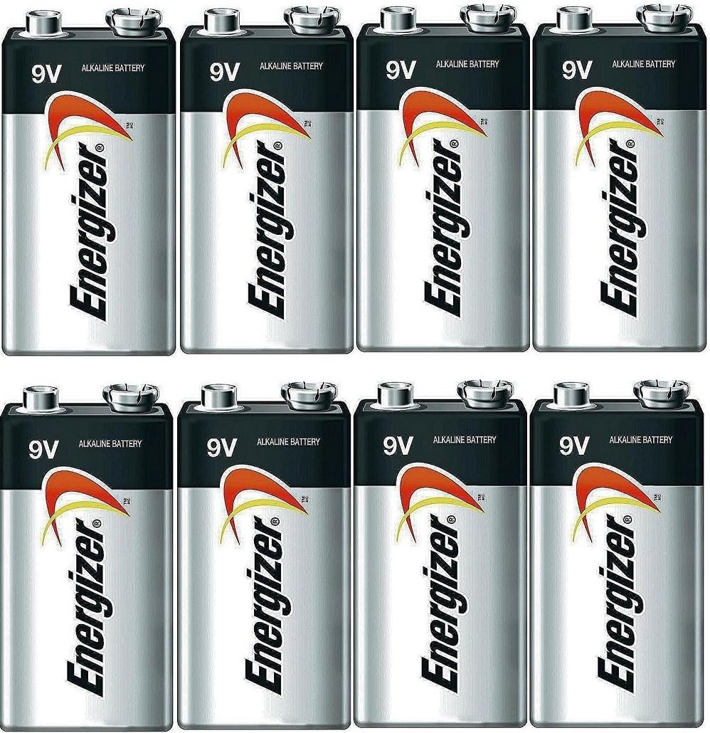 Energizer E522 Max 9V Alkaline Battery (8 Count) : Amazon.ca: Health ...