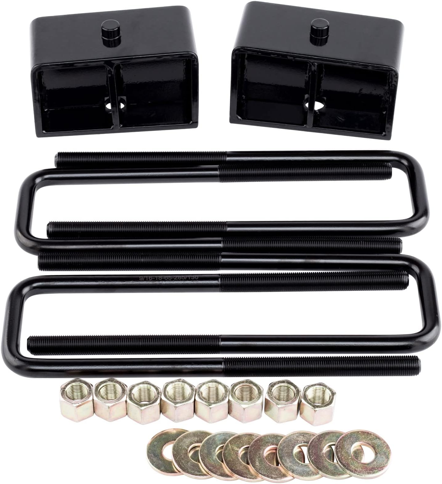 Amazon.com: Rough Country 3" Lift Blocks Rear Universal Fit Fabricated ...