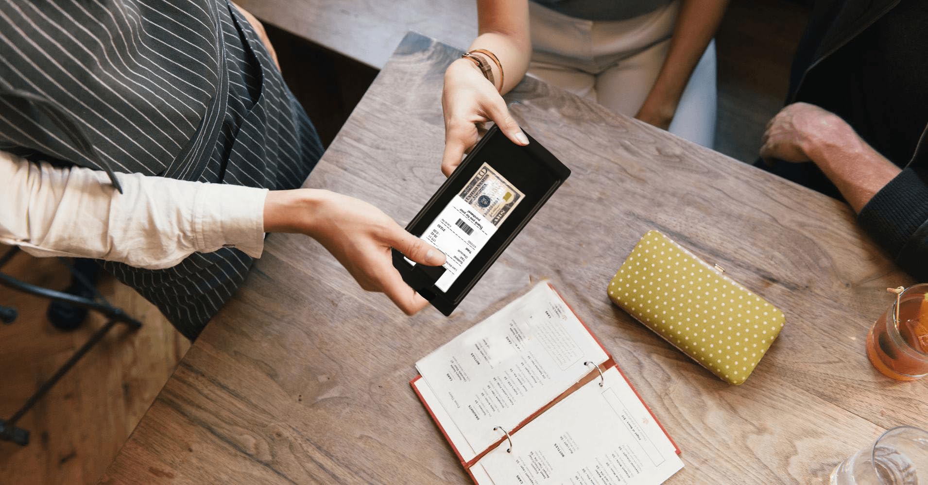 Snapklik.com : 17pack Black Check Holders, Check Presenters For ...