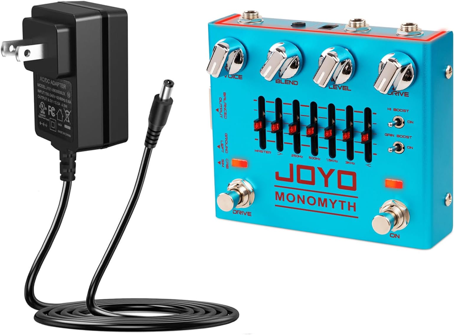 Amazon.com: JOYO Bass Guitar Pedals Overdrive Amp Simulator Effect ...