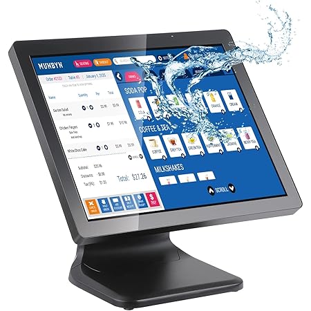 Amazon.com: MUNBYN 17-inch POS-Touch-Screen-Monitor, POS-System-for ...