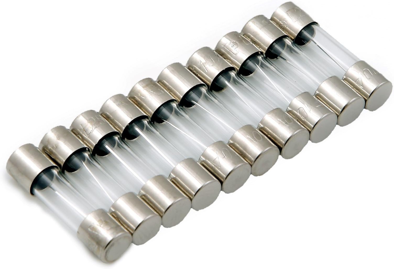 PROTECTRON FAST BLOW 5X20mm GLASS FUSE - 10A ( PACK OF 10) : Amazon.in ...