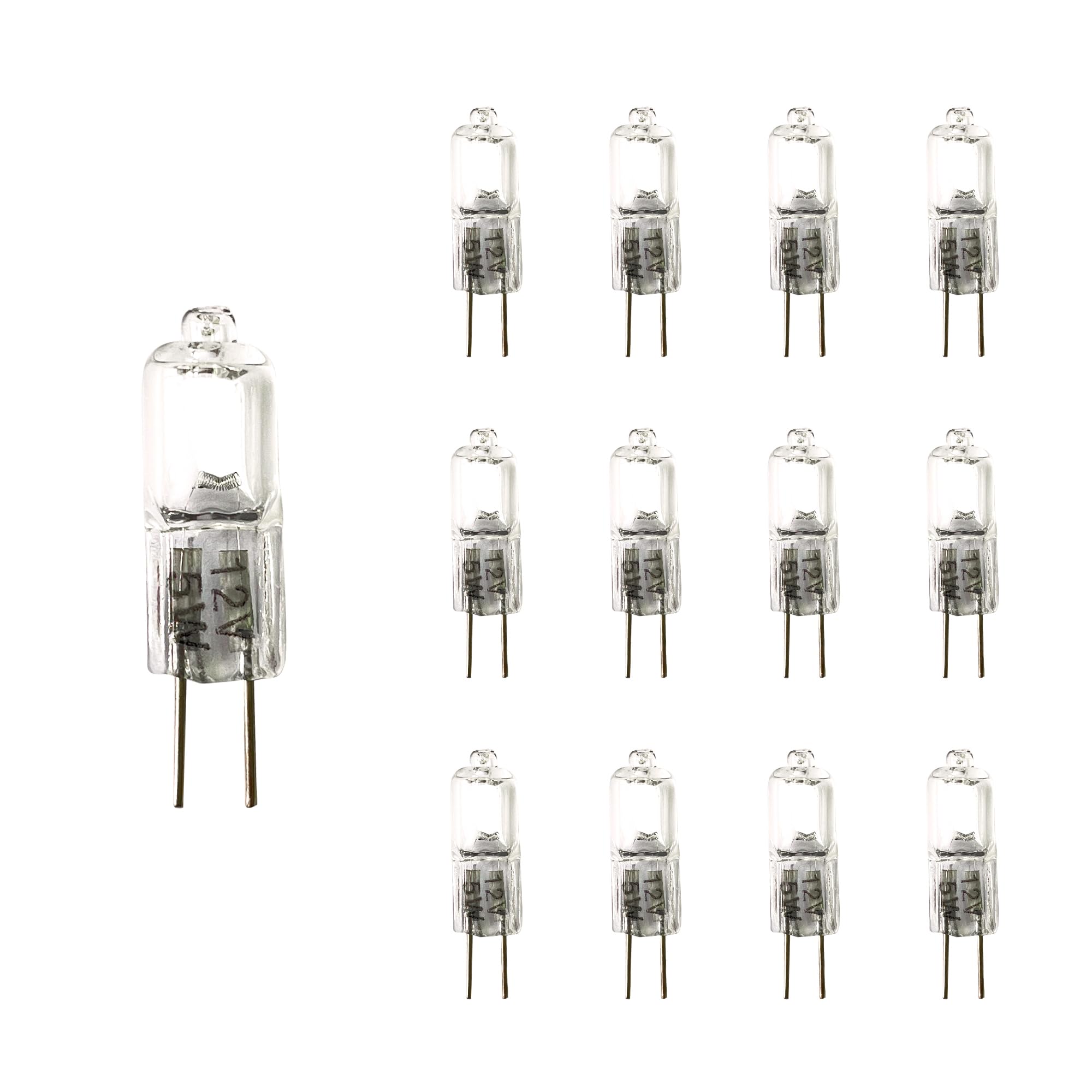 GEIparts G4 Bulb 5W Halogen Light Bulb 2 Pin 12V G4 Light Bulbs ...