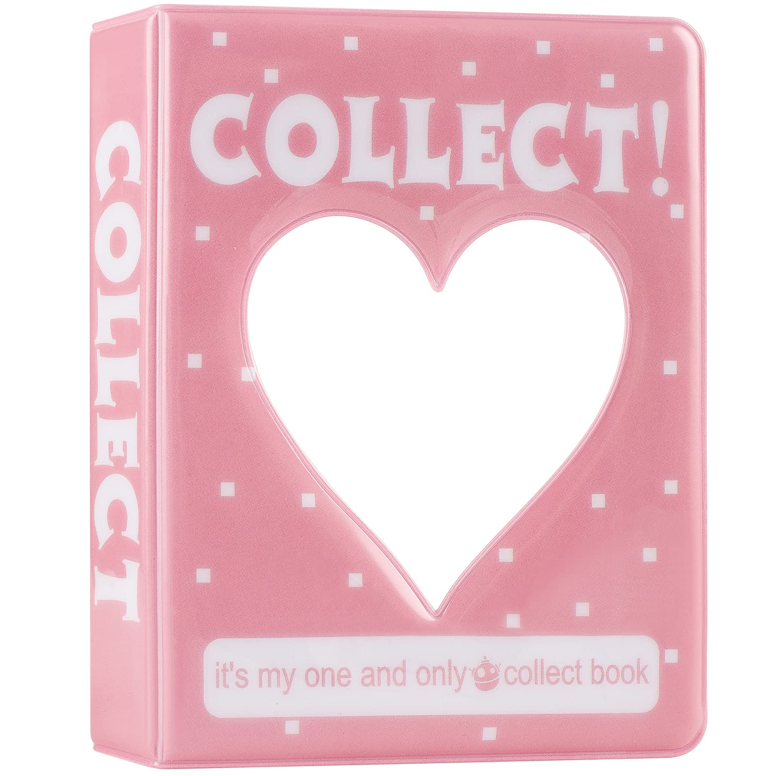 Buy 3 Inch Photocard Album Kpop Mini Photo Album, Love Heart Hollow ...
