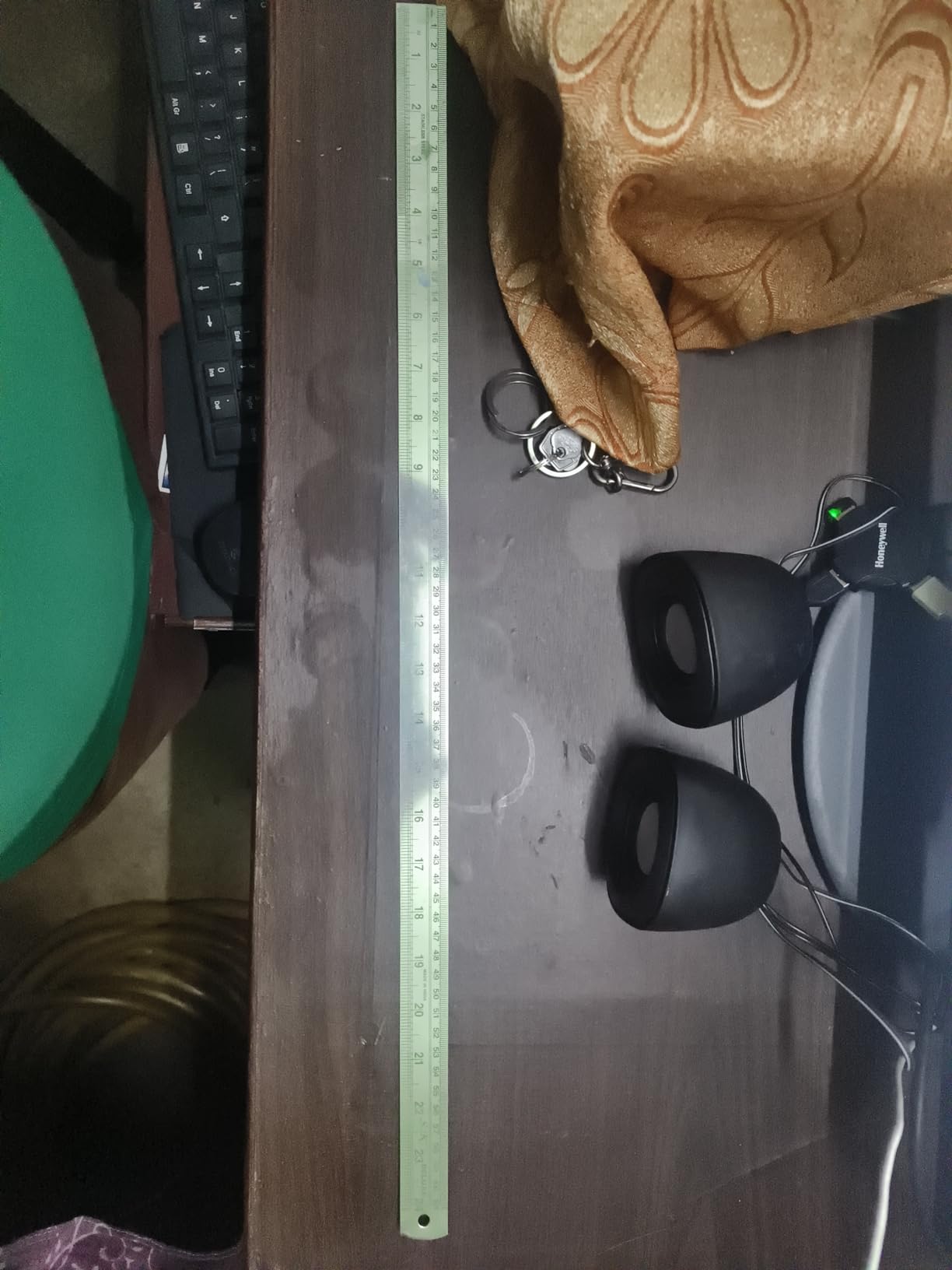 MOOLYAVAAN PRODUCTS 60 cm Stainless Steel Ruler Scale Long 2 Side ...