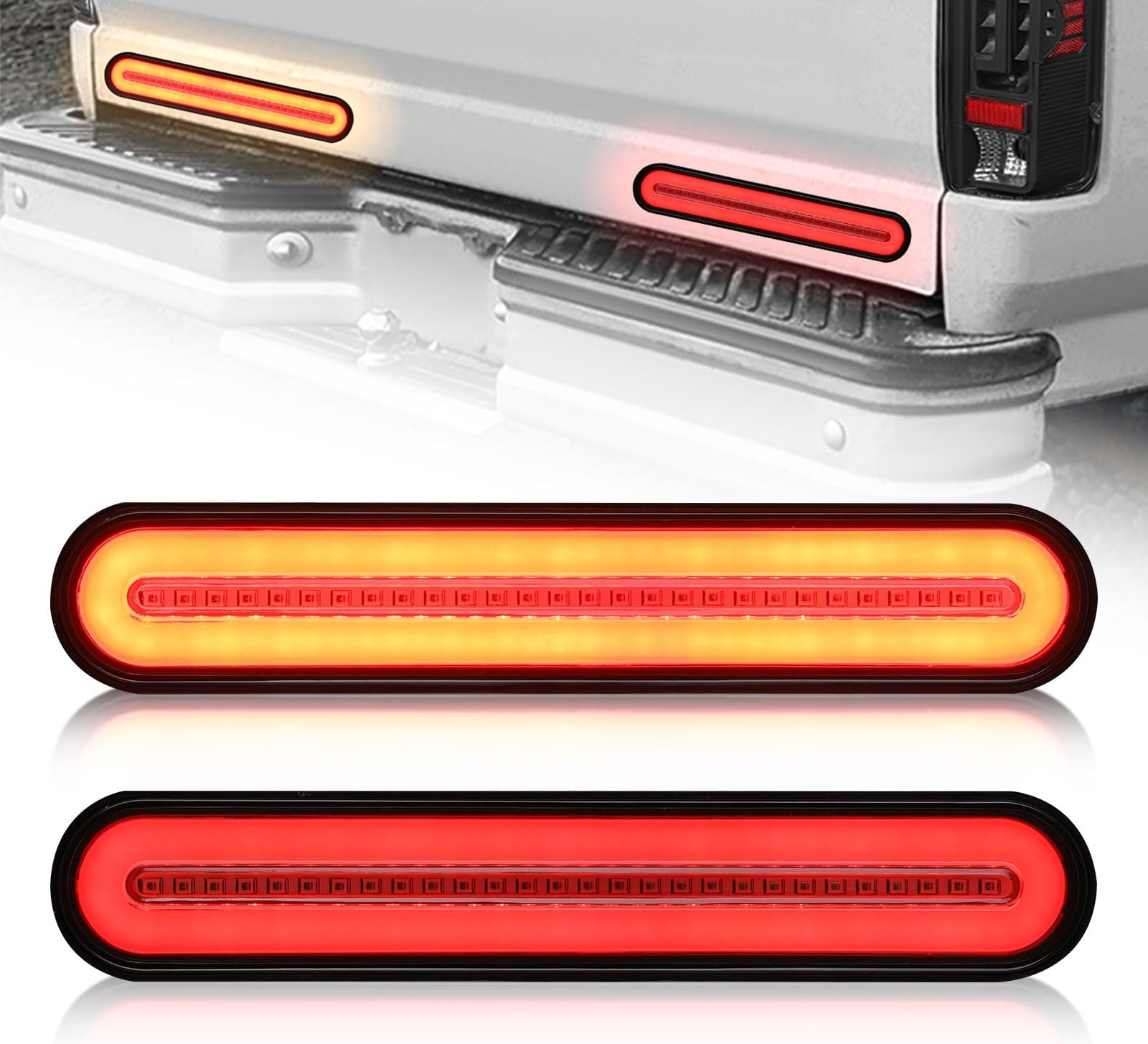 Amazon.com: EEEKit 2PCS LED Truck Trailer Light Kit, Turn Signal Brake ...