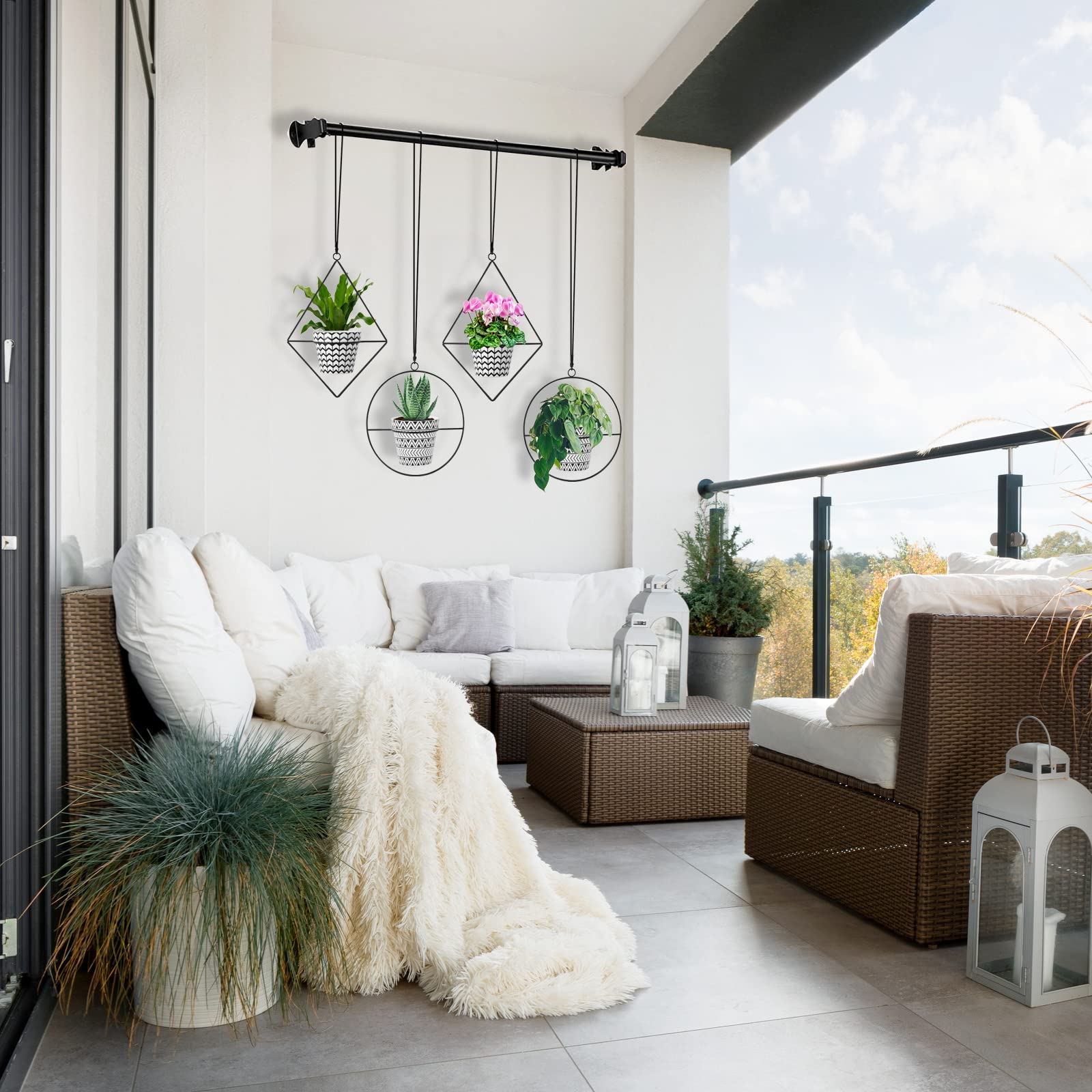 Snapklik.com : ULIKE Window Plant Shelves, Adjustable Window Plant ...