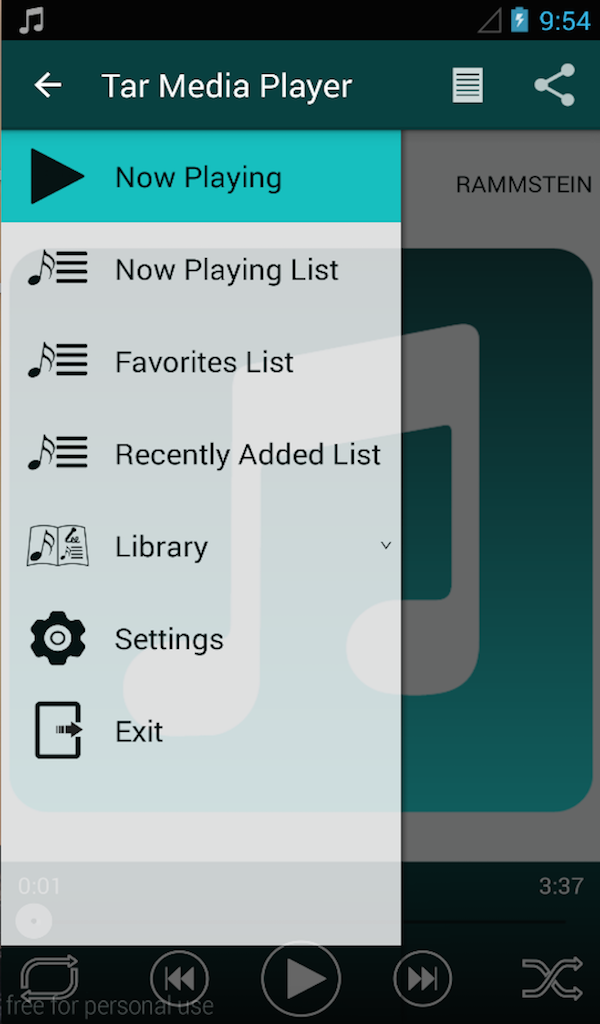 Tar Media Player - App on Amazon Appstore