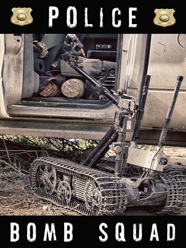 Amazon.com: Police Bomb Squad Poster 18X24 (BOMB13) Public Safety Bomb ...