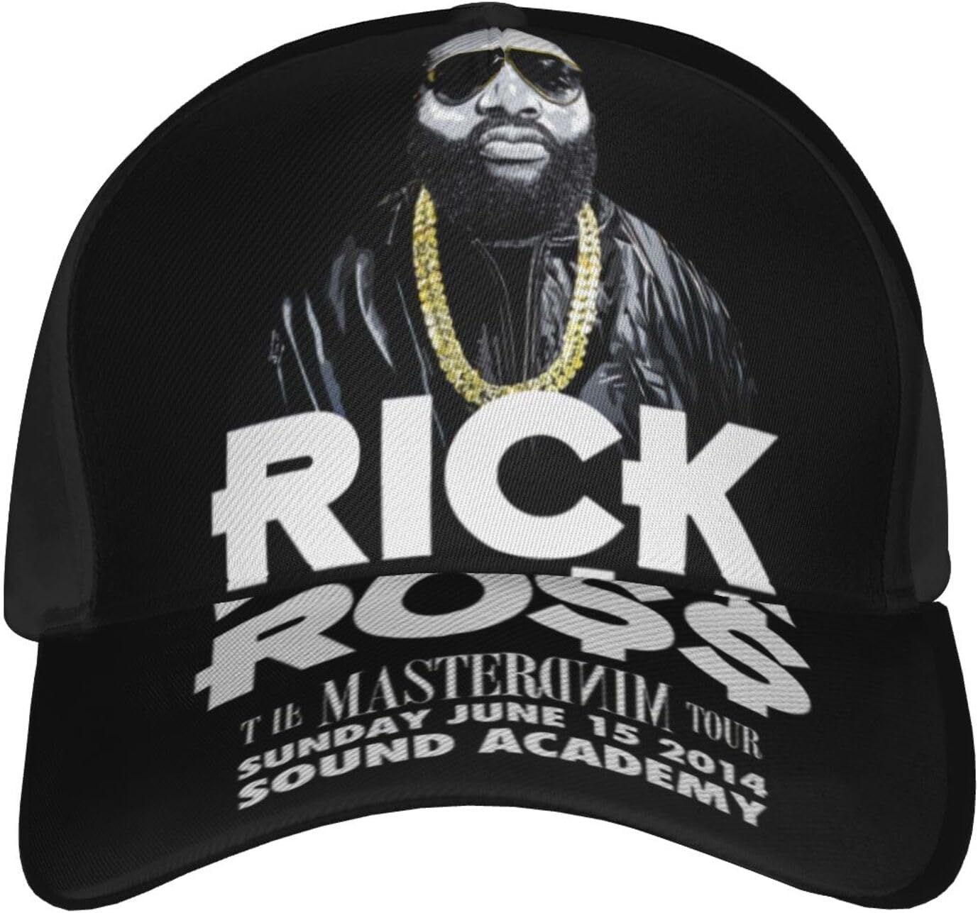 Rick Rapper Ross Singer Baseball Cap Unisex Casual Adjustable Hat ...