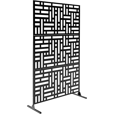 Amazon.com - Veradek Block Decorative Outdoor Divider, Black
