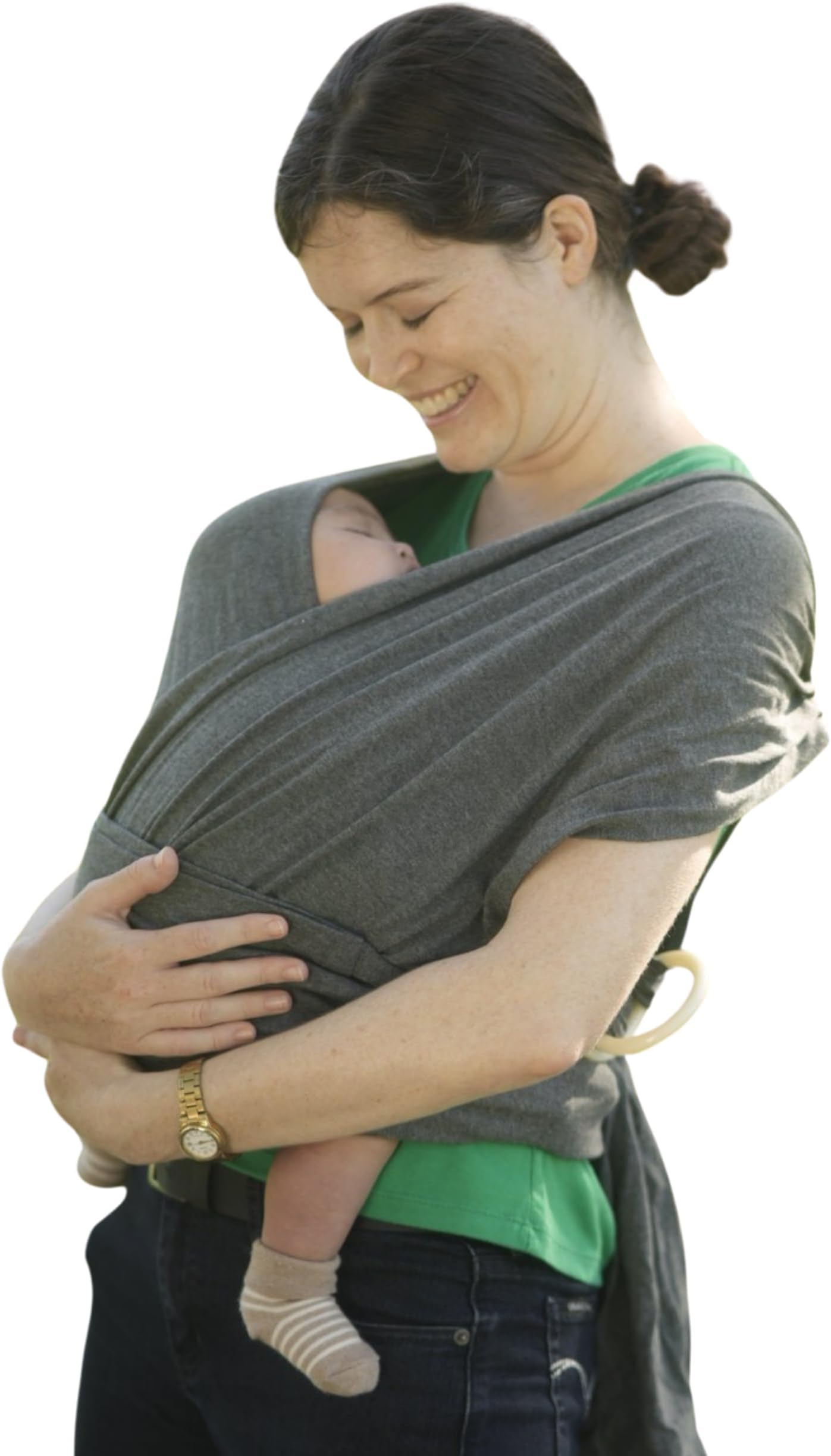 Amazon.com : Cherub Cheeks Baby Wrap Carrier - Adjustable Easy to Wear ...